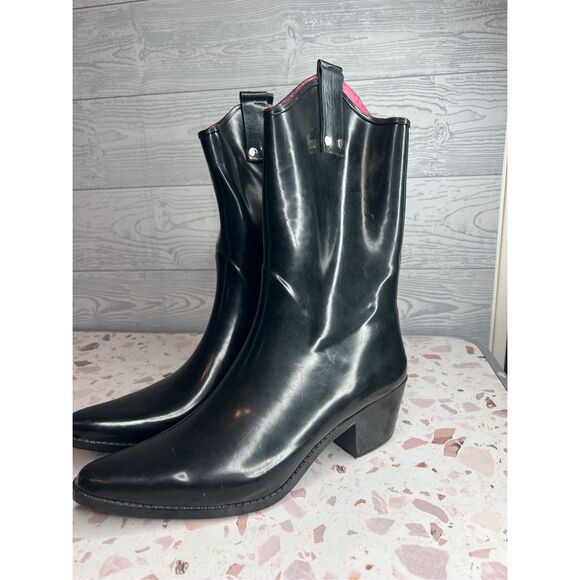 Capelli of New York | Shoes | Capelli Black Western Rain Boots | Poshmark